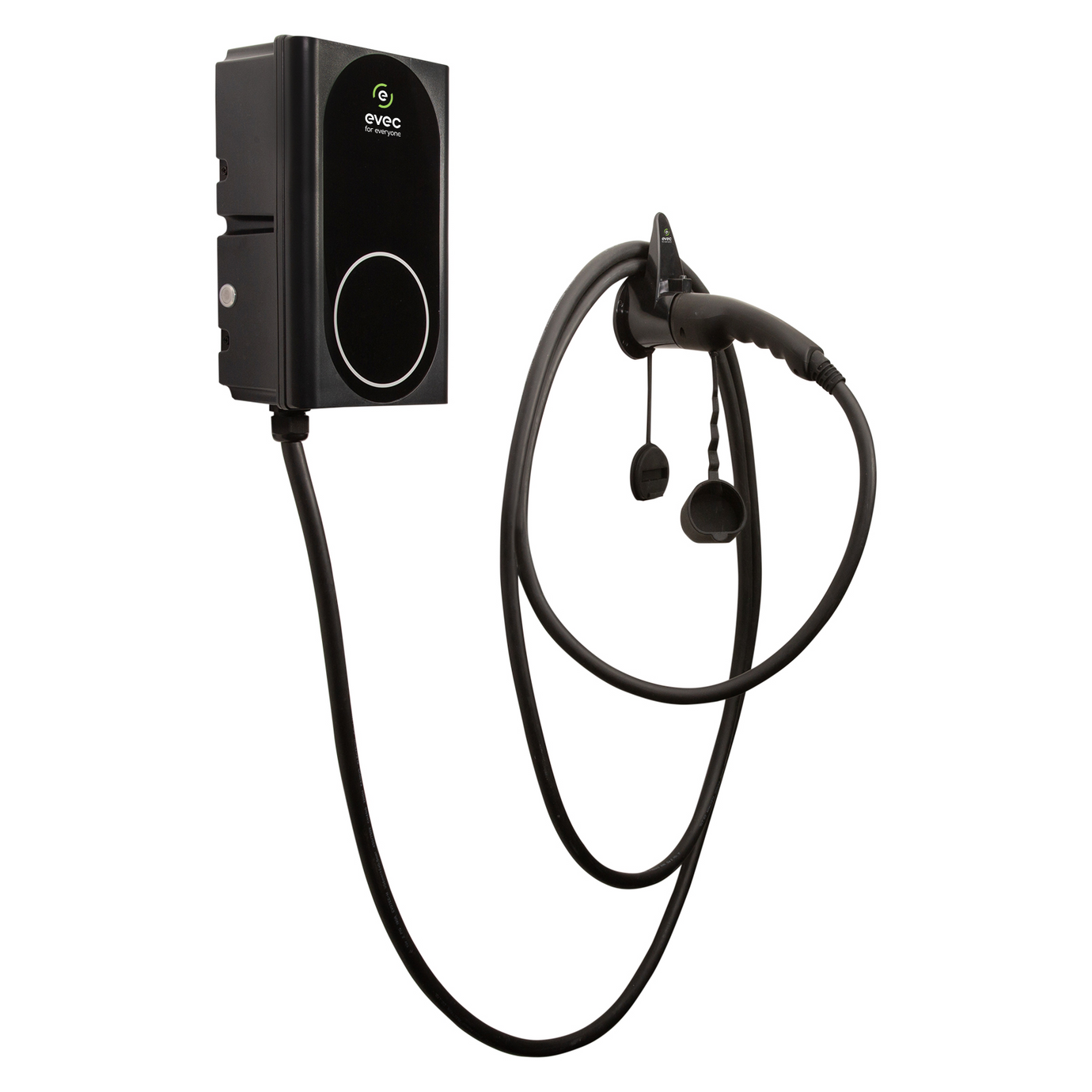 EVEC EV Charger - 7.4kW - Tethered - Type 2 - 5 metres – EV Extras