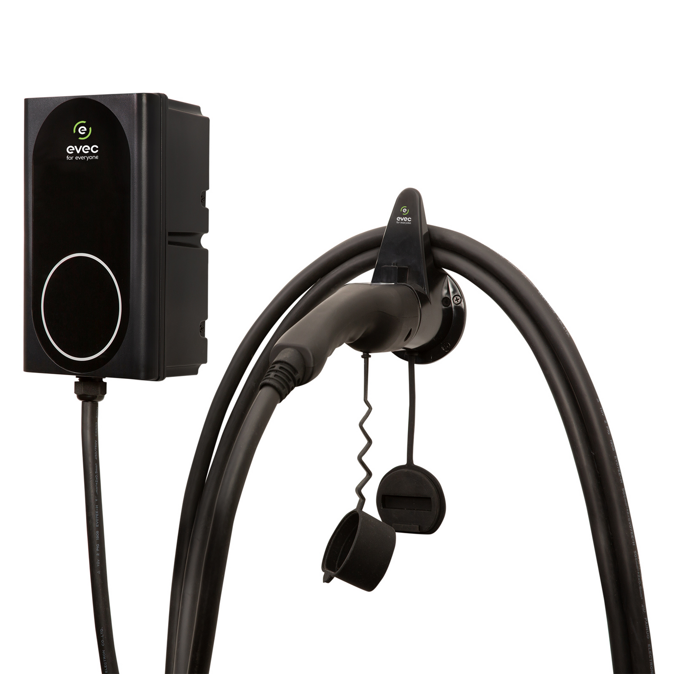 EVEC EV Charger - 22kW - Tethered - Type 2 – EV Extras